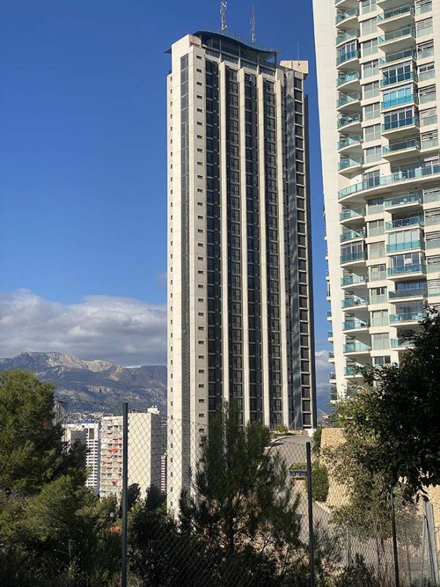 Los Edificios más altos de benidorm