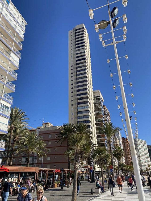 Los Edificios más altos de benidorm