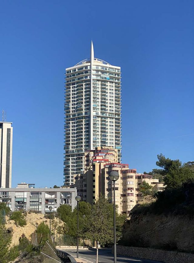 Los Edificios más altos de benidorm