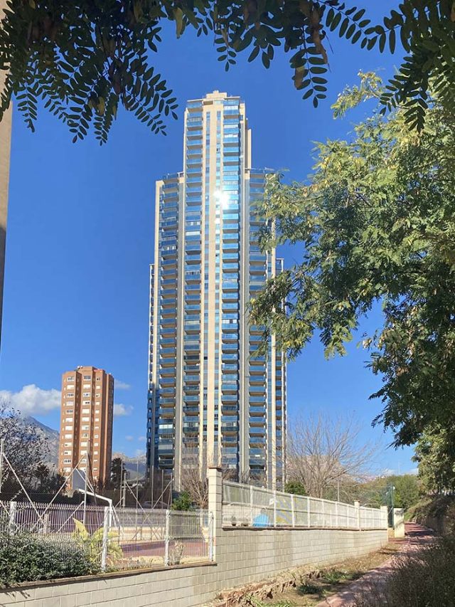 Los Edificios más altos de benidorm